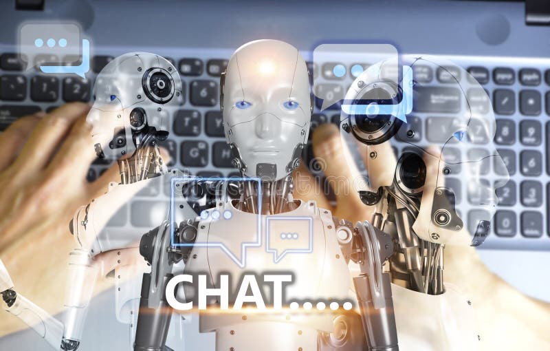 Digital Chatbot, Robot Application, Conversational Assistant, AI ...