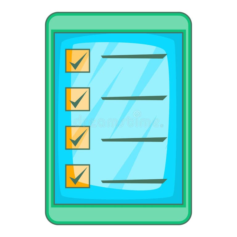 Checklist Cartoon Stock Illustrations – 18,529 Checklist Cartoon Stock ...