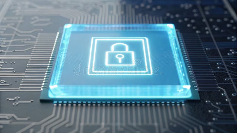 Digital Checklist Icon with Glowing Elements on a Pad Representing ...