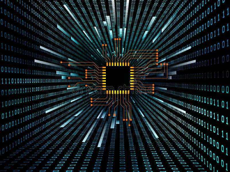 Digital Circuit stock illustration. Illustration of composition - 20466783