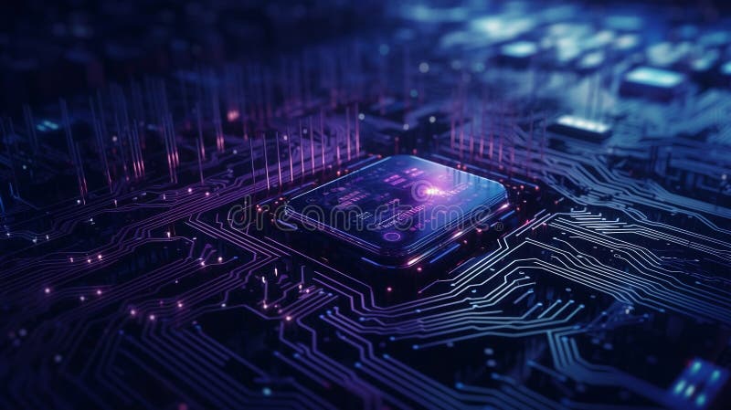 Microprocessor Ai Stock Illustrations – 3,740 Microprocessor Ai Stock ...