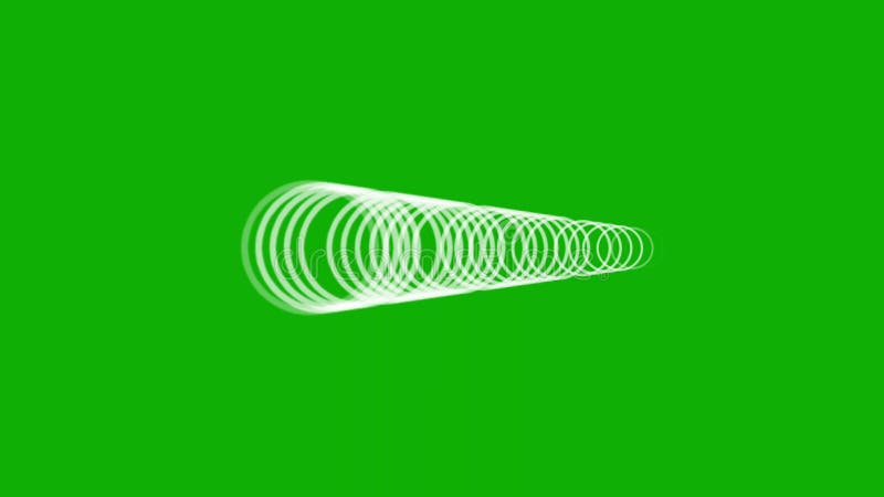 Digital Circular Waves Green Screen Motion Graphics Stock Video - Video ...