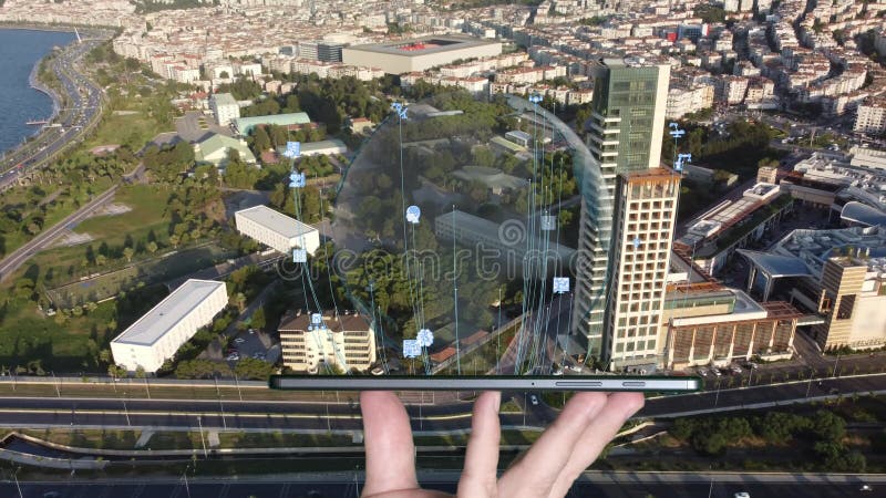 Digital City Concept. Artificial Intelligence Technology in Smart City ... Digital City Concept. Artificial Intelligence Technology in Smart City ...