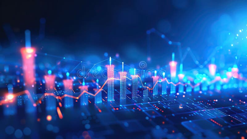Digital Cityscape: a Visual Representation of Data and Growth Stock ...