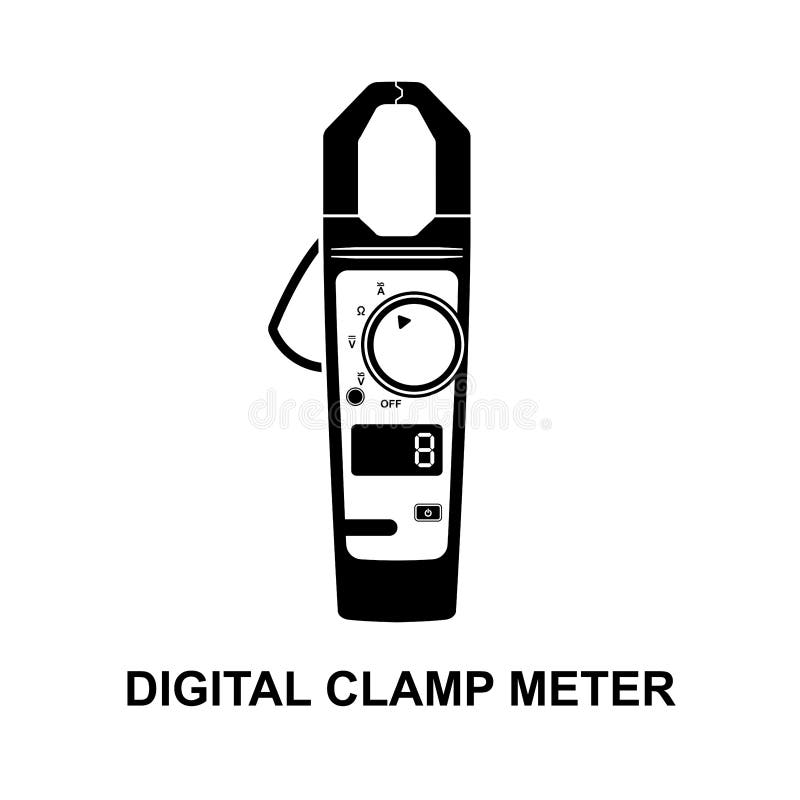 Digital Clamp Meter Stock Illustrations – 93 Digital Clamp Meter Stock ...