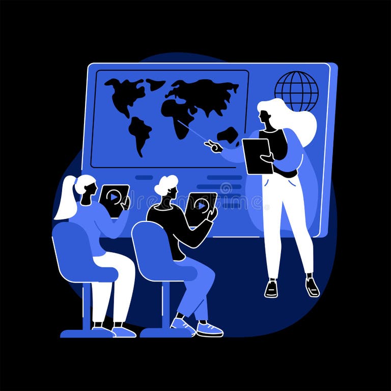 Smart Flipped Classroom Stock Illustrations – 92 Smart Flipped ...