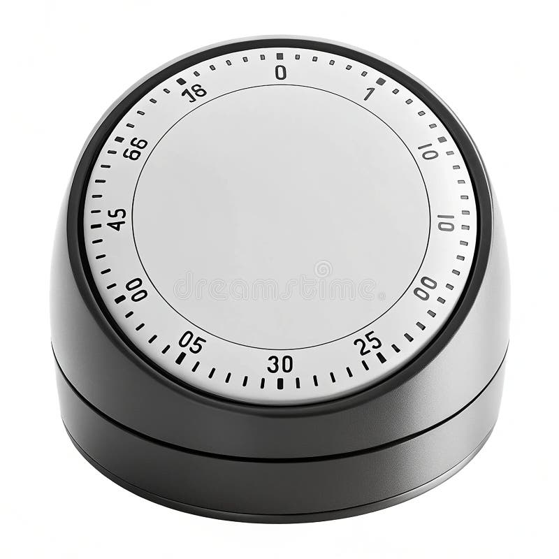 Digital Cleaning Timer for Task Management Stock Illustration ...