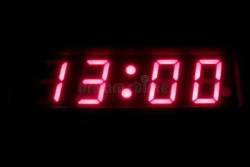 1,936 Red Digital Clock Stock Photos - Free & Royalty-Free Stock Photos ...