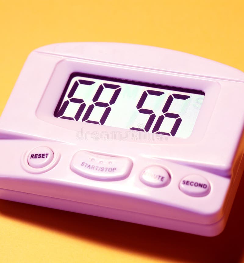 Digital clock stock photo. Image of equipment, alarmclock - 37272264