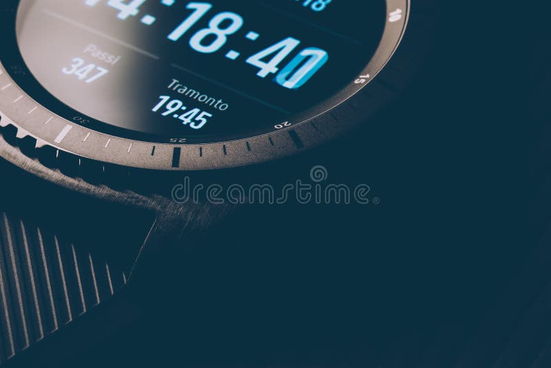 Digital Clock - close up stock photo. Image of hour - 197888682