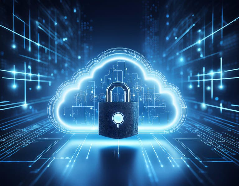 Digital Clock Cloud Computing with Secure Data Transfer, Cybersecurity ...