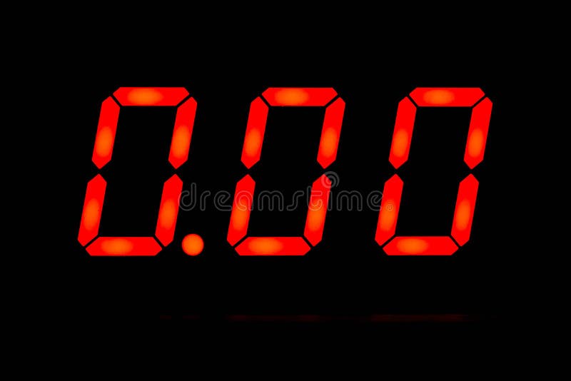 Digital Clock Counter stock photo. Image of clock, digital - 36658708