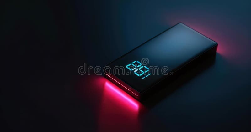 Digital Clock Showing Time on Green Display 9:36 am, Temperature, Air ...