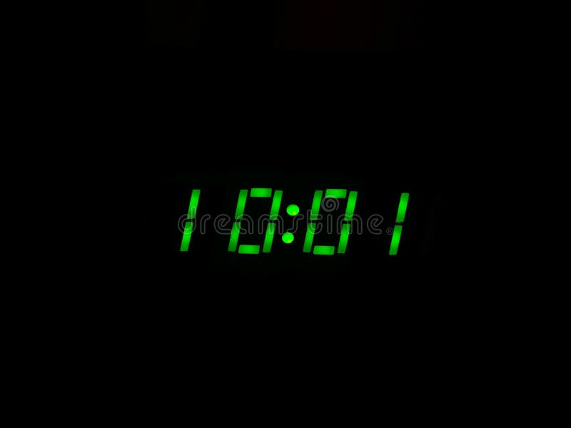 Clock Display Hanging on Public Station Stock Photo - Image of morning ...