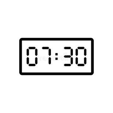 Clock 7 30 Stock Illustrations – 161 Clock 7 30 Stock Illustrations ...