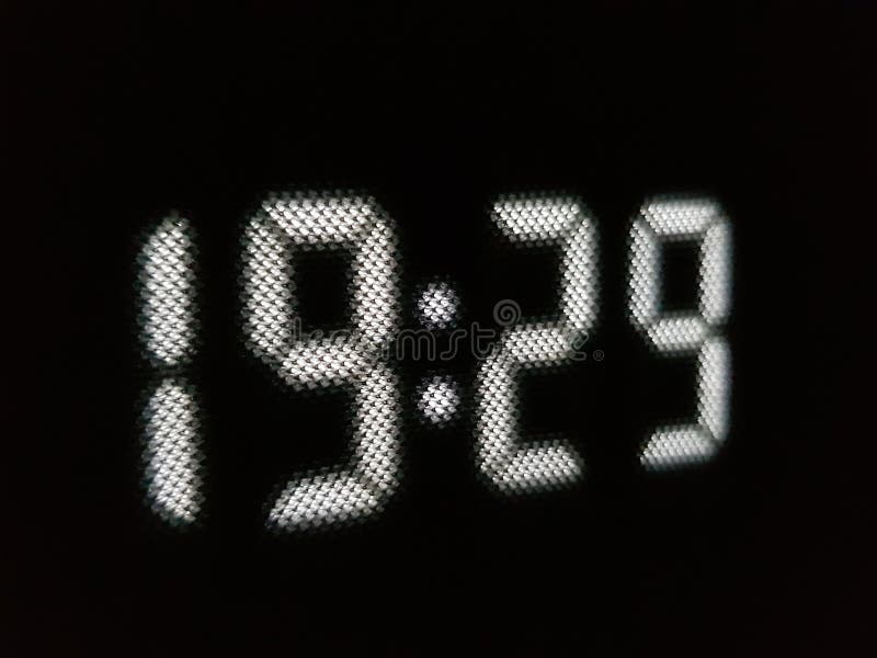 Digital Clock Face Template Digital Clock Face Stock Illustrations