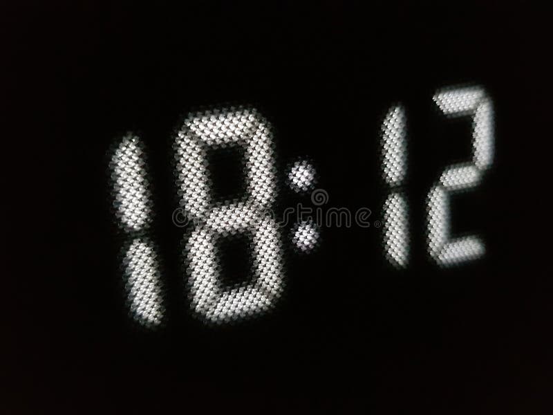 315 White Digital Clock Black Numbers Stock Photos - Free & Royalty ...