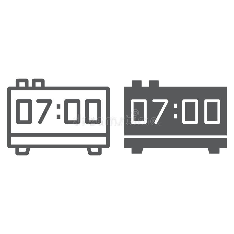Digital Key Line Icon, Security and Safety, Key Sign, Vector Graphics ... Digital Key Line Icon, Security and Safety, Key Sign, Vector Graphics ...