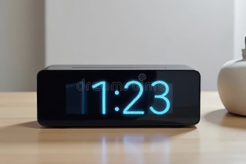 Digital Clock with Modern Design, Smart Features, and Alexa Enabled ...