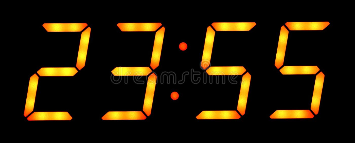 528 Midnight Digital Clock Stock Photos - Free & Royalty-Free Stock ...