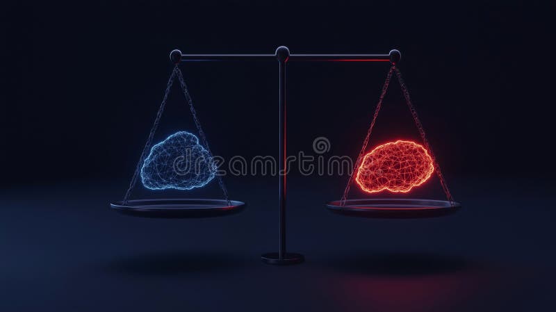 Digital Cloud Computing Comparison Balance Scale Stock Photos - Free ...