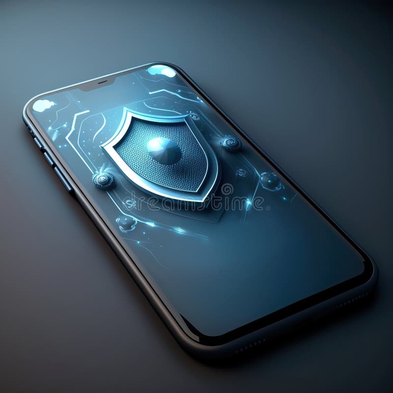 Digital Cloud and Mobile Phone Security Technology Network Data ...