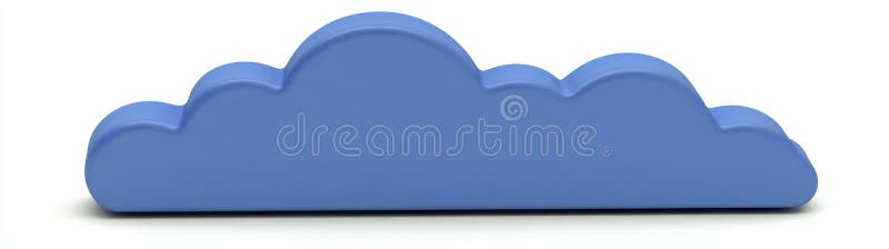 The Digital Cloud Symbol Features a Key Icon, Representing the Concepts ...