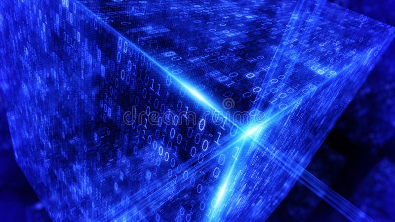 Digital Code Background stock illustration. Illustration of data - 58879924