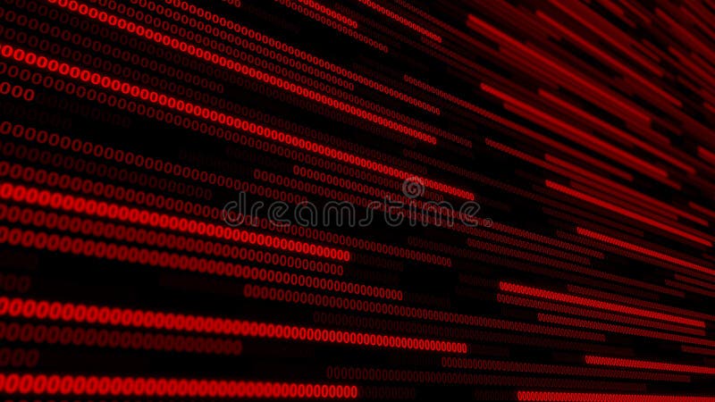 Digital Code Background. Matrix Style Program Stock Illustration - Illustration of network ...