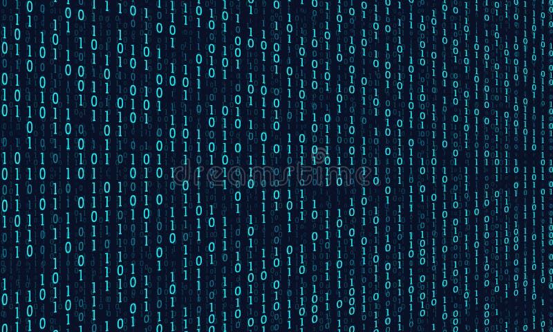 Matrix code 2 stock vector. Illustration of black, backdrop - 179115459