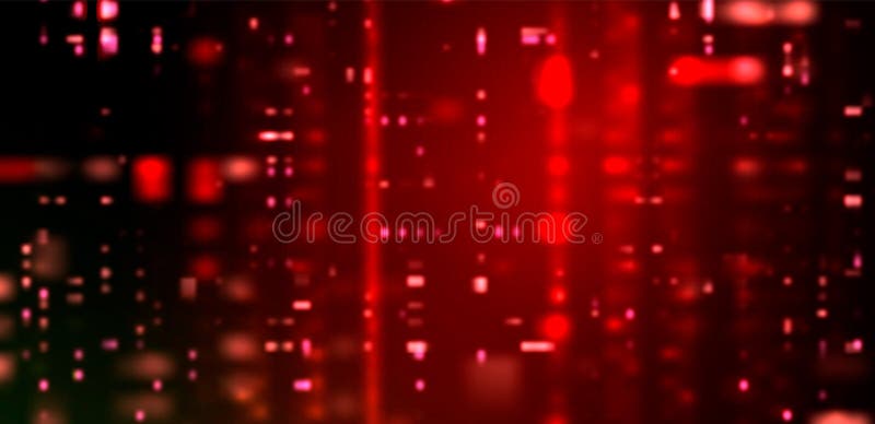 Digital Code on Dark Red Background. Data Breach Stock Vector ...