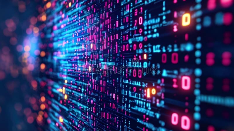 Digital Data Code Network Interface Technology Stock Footage & Videos ...