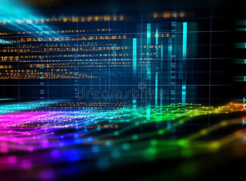 Digital Code Number Abstract Technology Background Stock Illustration ... Digital Code Number Abstract Technology Background Stock Illustration ...