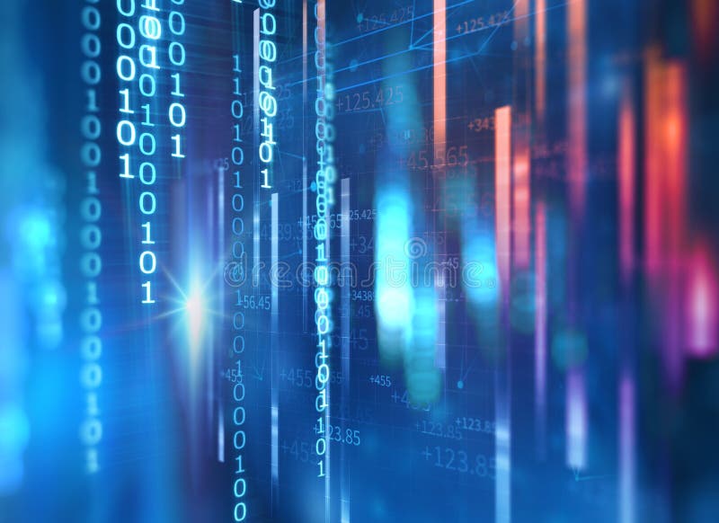 Abstract Digital Number Background Stock Illustrations – 91,936 Abstract Digital Number ...