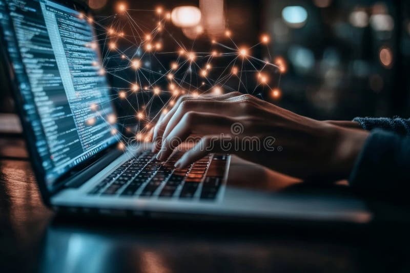 Digital Collaboration in a Corporate Setting Showcasing Teamwork and ...