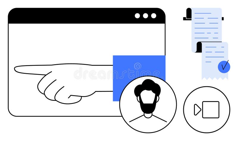 Digital Collaboration and Video Communication in Minimalist Design ...