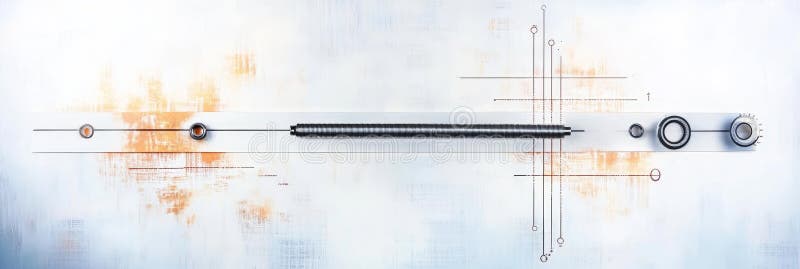 Digital Collage of Mechanical Schematics and ASCII Art Abstract Digital ...