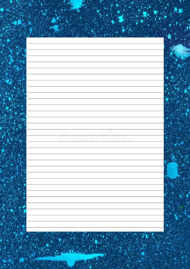 Digital Colorful Modern Letter Printable Paper Design. Elegant Graphic ...