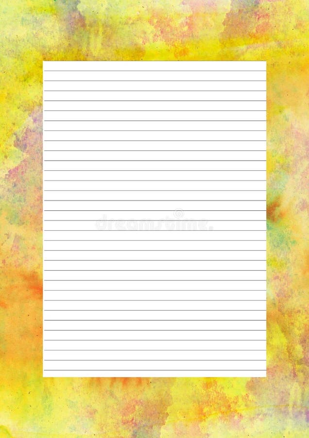 Blank Writing Paper Floral Stock Illustrations – 401 Blank Writing ...