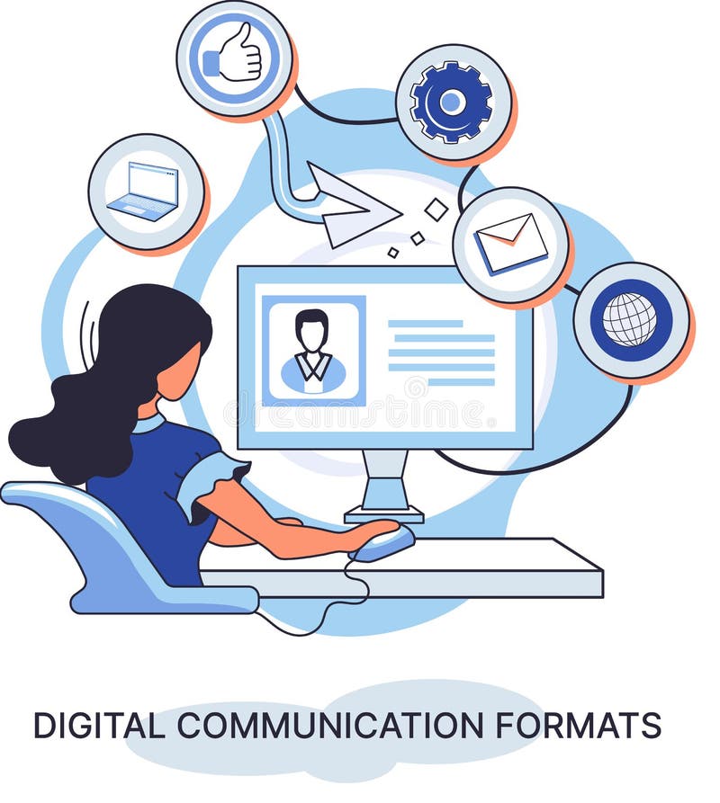 Digital Communication Formats, Content with Online Data and Social ...