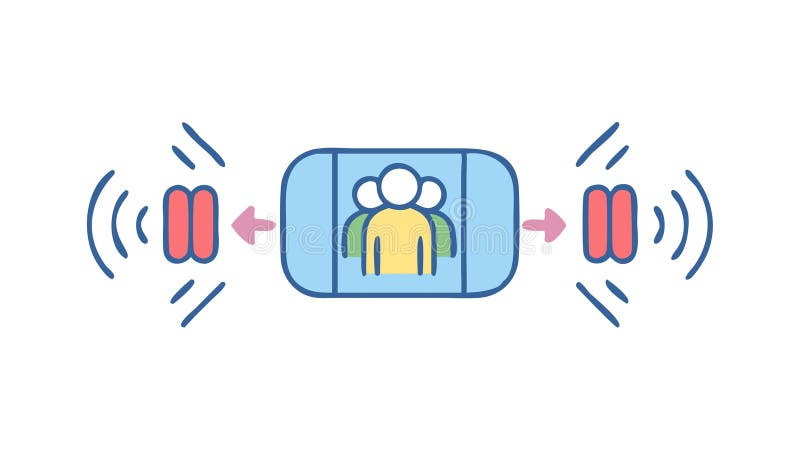 Digital Communication Networking People Vector, Vector Design ...