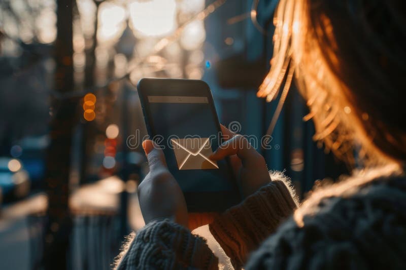 Digital Communication and Postal Services Combined in a Modern Mailing ...