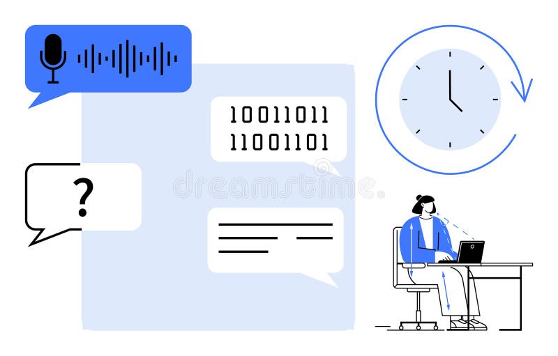 Digital Communication Code Stock Illustrations – 156,177 Digital Communication Code Stock ...