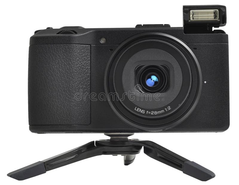 Digital compact camera stock image. Image of cmos, lamp - 40125173
