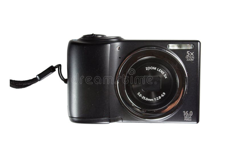 Digital compact camera stock image. Image of electronics - 41449223