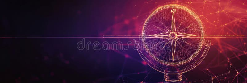 A Digital Compass Symbolizes the Commitment To Justice and Transparency ...