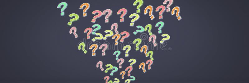 Colorful Funky Question Marks Stock Illustration - Illustration of ... Colorful Funky Question Marks Stock Illustration - Illustration of ...