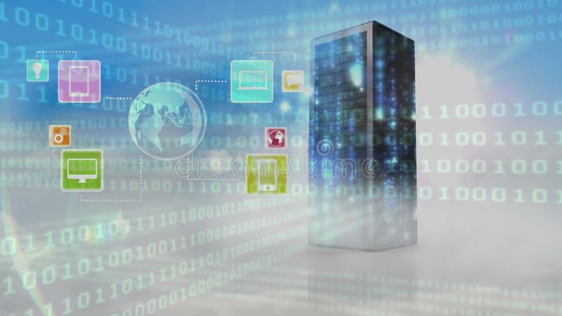 Computer Server Text Future Digital Technology Ai Cyber Space Deep ...