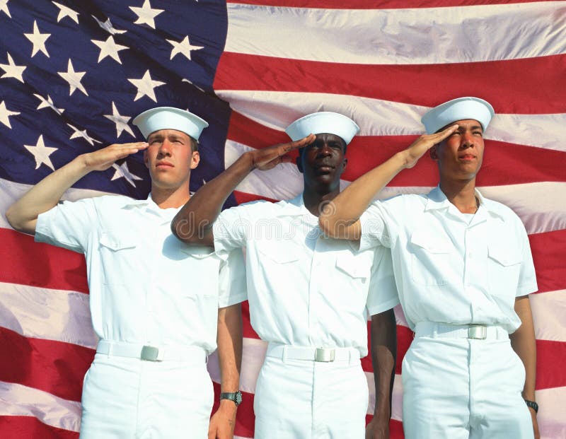 Navy Sailors Saluting Stock Photos - Free & Royalty-Free Stock Photos ...