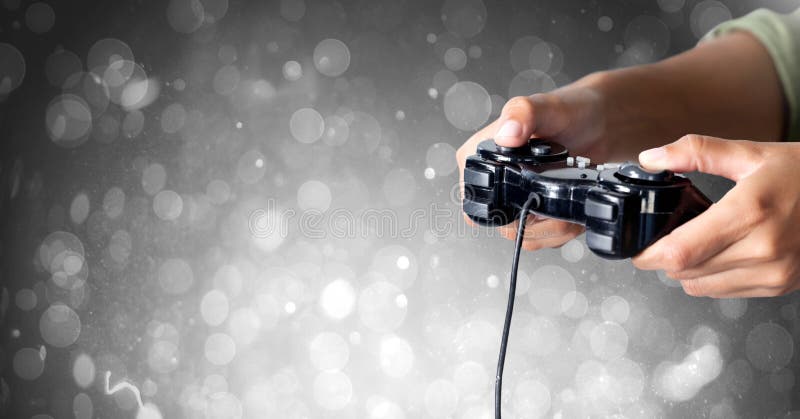 Hands Holding Gaming Controller Stock Image - Image of holding, flash ... Hands Holding Gaming Controller Stock Image - Image of holding, flash ...